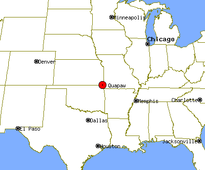 Map Of Quapaw